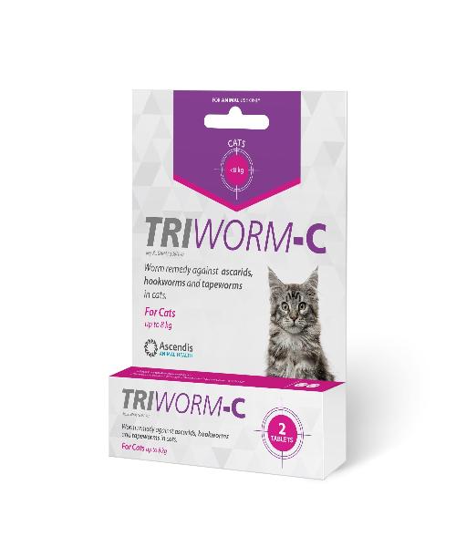 Triworm-C Dewormng Tablets for Cats – The Pet & Tack Shop