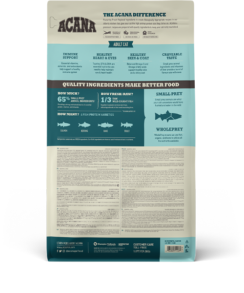 Acana Bountiful Catch Adult Cat Food – The Pet & Tack Shop