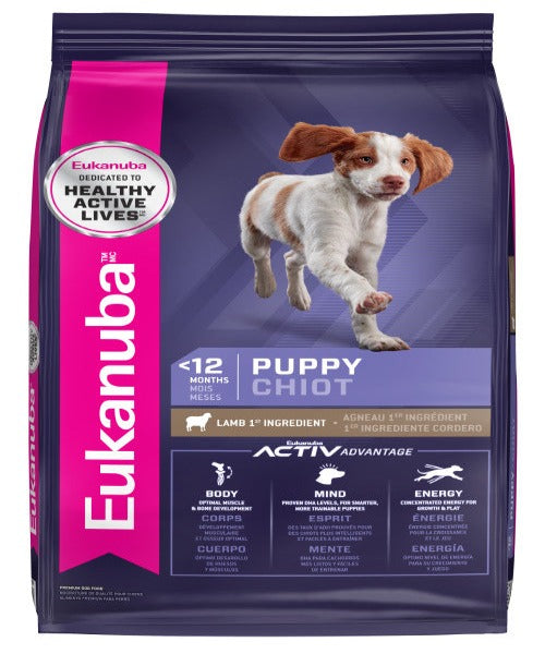 EUKANUBA Puppy Small and Medium Lamb and Rice Dog Food – The Pet & Tack ...