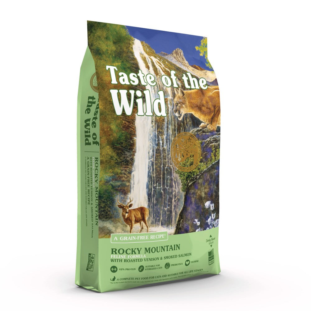 Taste of the Wild Feline Rocky Mountain All Life Stages Formula with R ...