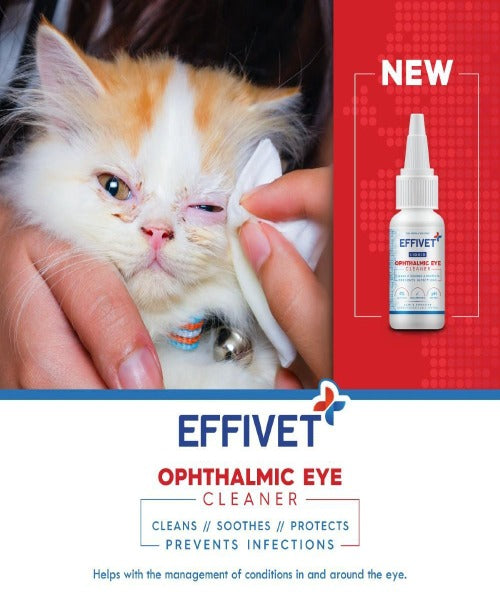 Effivet Ophthalmic Pet Eye Cleaner 60ml – The Pet & Tack Shop