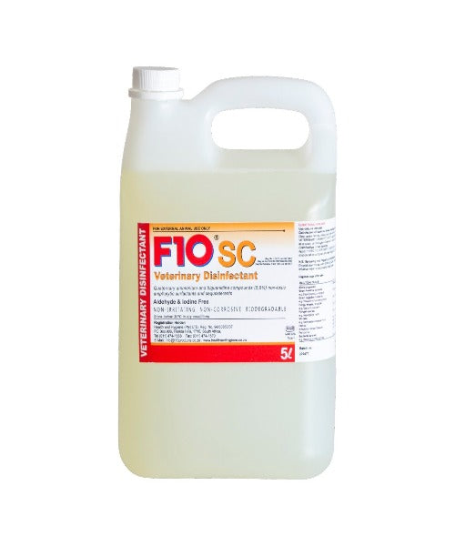F10 SC Vet Disinfectant 5L – The Pet & Tack Shop
