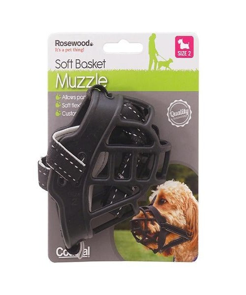 Rosewood Soft Basket Muzzle – The Pet & Tack Shop