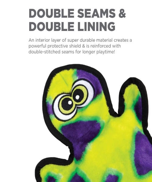 Outward Hound Durablez Gecko Green Purple Dog Toy – The Pet & Tack Shop