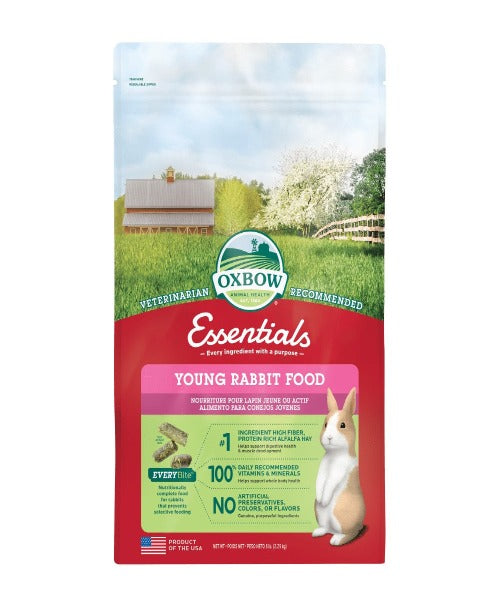 Oxbow Essentials Young Rabbit Small Pet Food – The Pet & Tack Shop