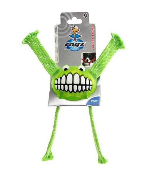 Rogz Flossy Grinz Oral Care Dog Toy – The Pet & Tack Shop
