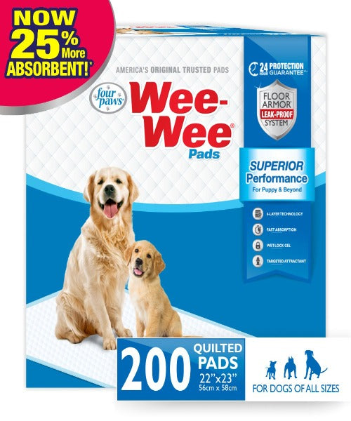 Wee-Wee Superior Performance Dog Training Pads – The Pet & Tack Shop